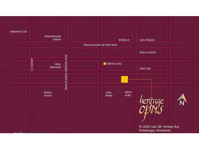 Heritage Opus Prahlad Nagar, SG Highway Resale Price List, Brochure, Floor Plan, Location Map ...