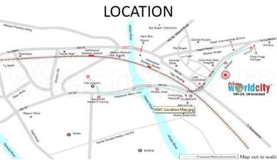 Aditya Builders Aditya Urban Homes Map - Shahpur Bamheta, Ghaziabad ...