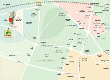 Aditya Construction Company Builders Aditya Eden Woods Map - Tellapur ...