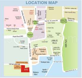 Aditya Construction Company Builders Aditya Empress Towers Map ...