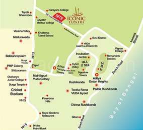 Aditya Construction Company Builders Aditya Iconic Towers Map ...