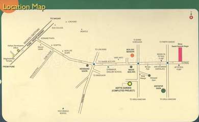 Aditya Developers Aditya Shree Swami Samarth Nagar Map - Wadebolai ...
