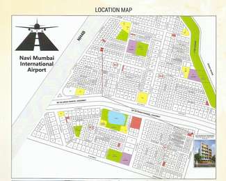 Aditya Group Builders Aditya Siddhivinayak Prarambh Map - Karanjade ...