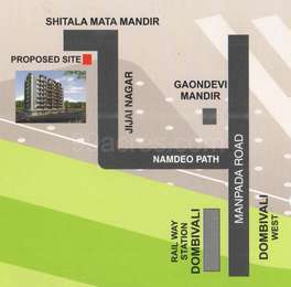 Aditya Group Dombivli Mumbai Aditya Shiv Srushti Map - Dombivli East ...