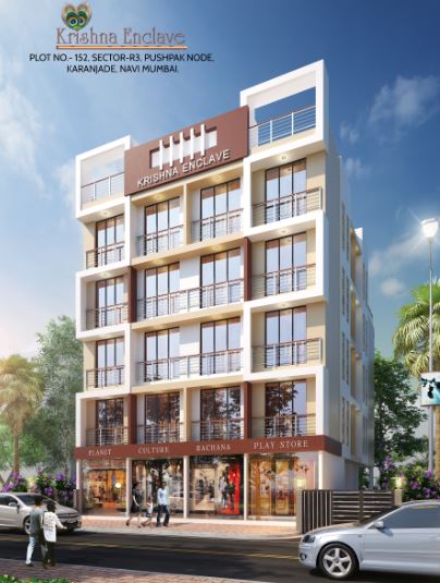Krishna Enclave Navi Mumbai, Karanjade | Price List & Brochure, Floor ...