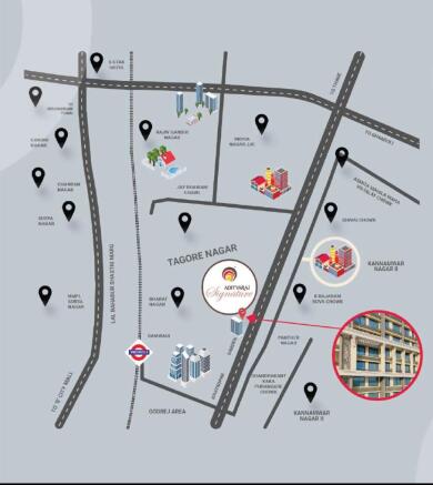 Adityaraj Enterprises NX Adityaraj Signature Map - Vikhroli East ...