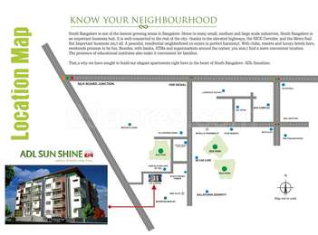 ADL Elite Housing Projects ADL Sunshine Map - HSR Layout, Bangalore ...