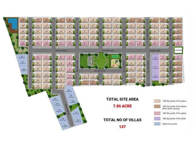 Advaita Villas Bowrampet, Hyderabad | Price List & Brochure, Floor Plan ...