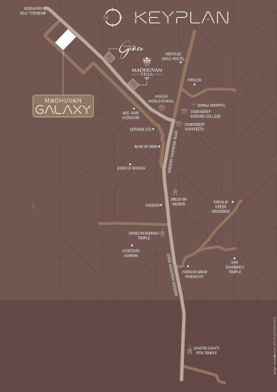 Agarwal Associates Vadodra Agarwal Madhuvan Galaxy Map - Waghodia ...