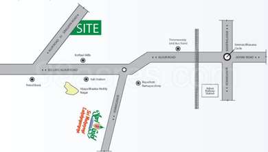 Agrigold Properties Agri Gold Fortune Sree Ranamandala Anjaneya Map ...
