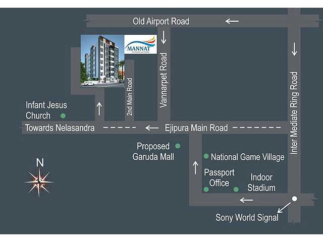 Mannat Apartments Austin Town, Hosur Road Resale Price List, Brochure ...