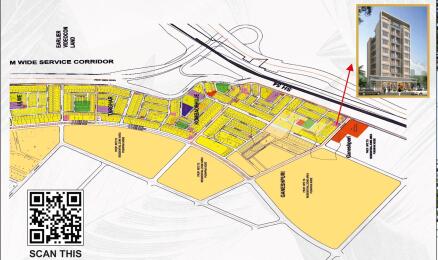 AJ Infra AJ Sai Ankit Height Map - Ulwe, Navi Mumbai Location Map
