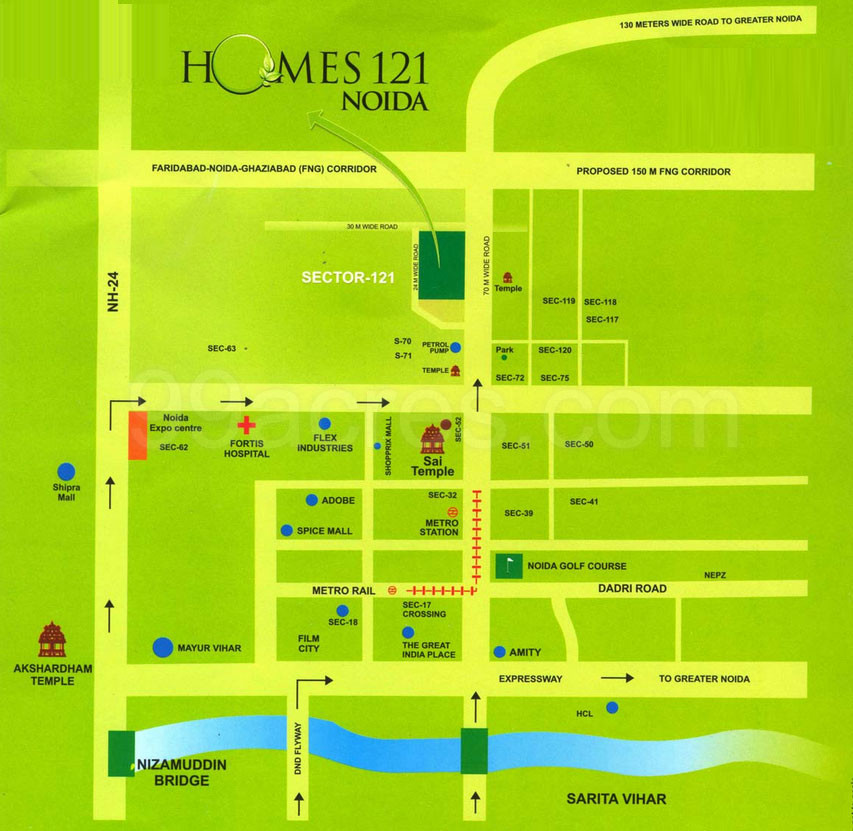 Ajnara Convenio 121 sector-121 Noida Resale Price List, Brochure, Floor ...