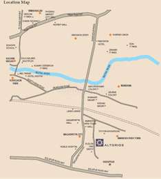Akshar Developers Akshar Altorios Map - Hadapsar, Pune Location Map