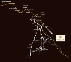 Akshar Developers and Emperia Realty Emperia Garden Map - Karade Khurd ...