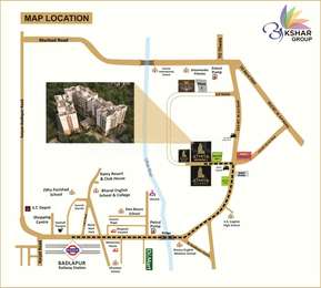 Akshar Group Mumbai Akshar Atmiya Heights Map - Badlapur West, Mumbai ...