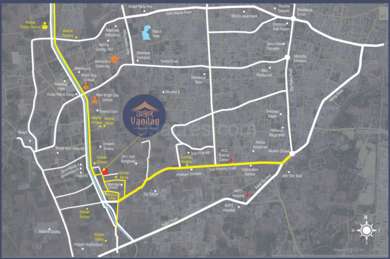 Akshar Group Vadodara Akshar Vandan Map - Bhayli, Vadodara Location Map