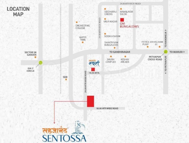 Akshar Sahjanand Sentossa Pethapur, Gandhinagar | Price List & Brochure ...