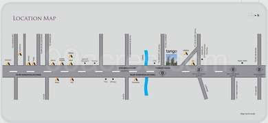 Akshaya Tango Map - Thoraipakkam, Chennai South Location Map