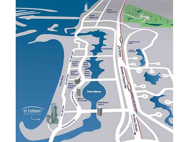 Al Bateen Residences Dubai Marina Resale Price List, Brochure, Floor ...