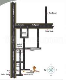 Alankar Constructions Builders Alankar Pinewood Map - Selaiyur, Chennai ...