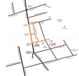 Alcon Builders And Promoters Alcon Royce Map - Kondhwa, Pune Location Map