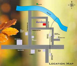 Aliyah Foundation Builders Aliyah Gardenia Map - Kotturpuram, Chennai ...