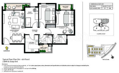 3 BHK / Bedroom Apartment / Flat for rent in Alpha Corp MeerutOne ...