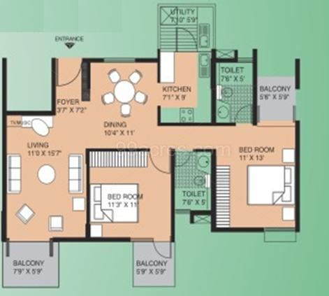 Alpine Eco Apartment Floor Plan | Viewfloor.co