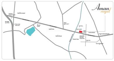 Aman Builders Vatva Aman Royal Map - Vatva, Ahmedabad East Location Map
