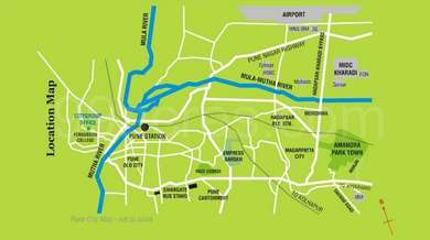 2 BHK / Bedroom Apartment / Flat for rent in Amanora Park Town Hadapsar ...