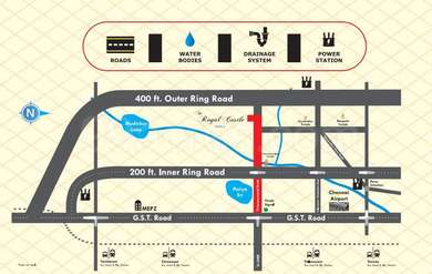 Amarprakash Builders Amarprakash The Royal Castle Map - Chromepet ...