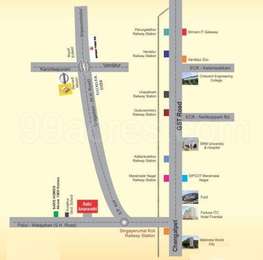 Amazze Homes Amazze Rathis Amaravathi Map - Kolathur, Kanchipuram ...