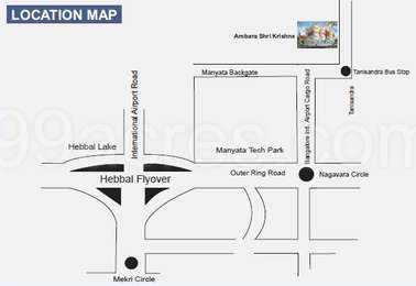 Ambara Developer Ambara Shri Krishna Map - Thanisandra, Bangalore North ...