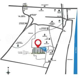 TFE Corp Falling Waters Map - Perungudi, Chennai South Location Map
