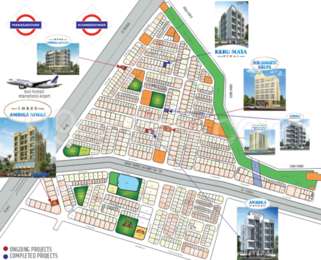 Ambika Group Mumbai Ambika Niwas Map - Karanjade, Navi Mumbai Location Map