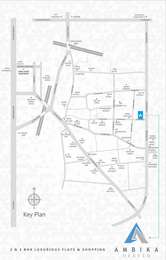 Ambika Group Surat Ambika Heaven Map - Dindoli, Surat Location Map