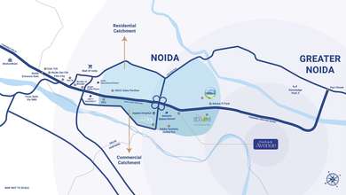 Paras Buildtech Paras Avenue Map - Sector 129 Noida Location Map