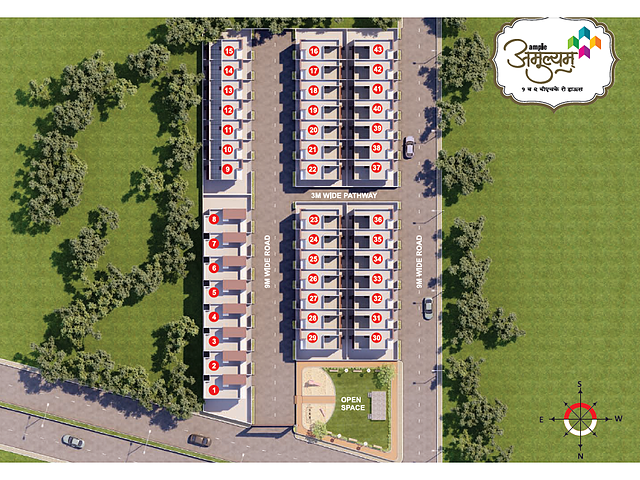 Ample Amulyam Aurangabad, Shendra Resale Price List, Brochure, Floor ...