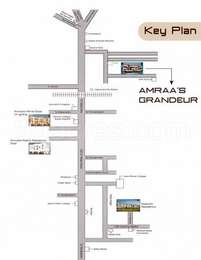 Amraa Properties Amraas and Pashas Grandeur Map - Bhuvaneshwari Nagar ...