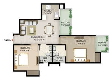 3 BHK / Bedroom Apartment / Flat for rent in Pigeon Spring Meadows ...