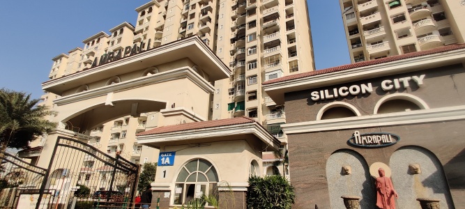 2 BHK / Bedroom Apartment / Flat for rent in Amrapali Silicon City ...