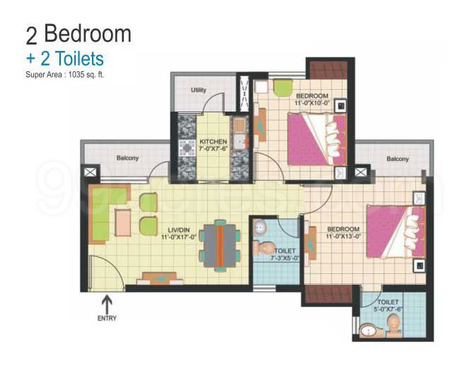 Amrapali Silicon City Sector 76 Noida Floor Plan | Viewfloor.co