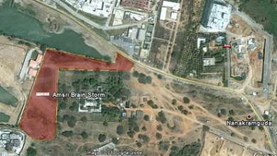 Amsri Builders Amsri Brain Storm Map - Nanakramguda, Hyderabad Location Map