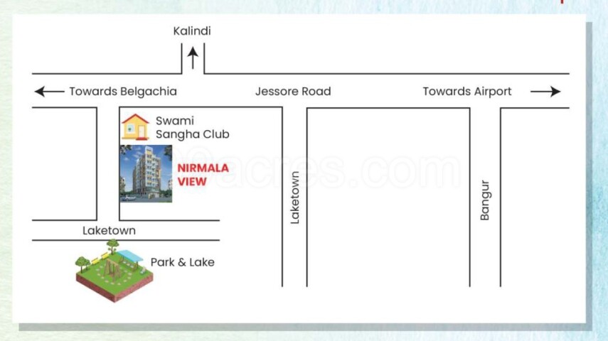 Nirmala View Kolkata North, Lake Town | Price List & Brochure, Floor ...