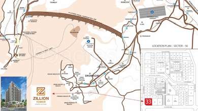 Ana Realty Ana Zillion Tower Map - Dronagiri, Navi Mumbai Location Map