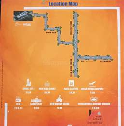 Anaadi Group Anaadi Sri Ram Enclave Map - Hatia, Ranchi Location Map