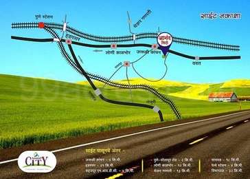 Anand Developers Anand City Map - Uruli Kanchan, Pune Location Map
