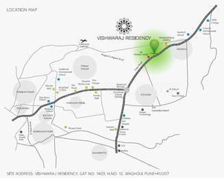 Anand Developers and Shingavi Brothers Anand Vishwaraj Residency Map ...