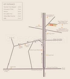 Anand Developers Pune Anand Rise Alta Map - Tathawade, Pune West ...